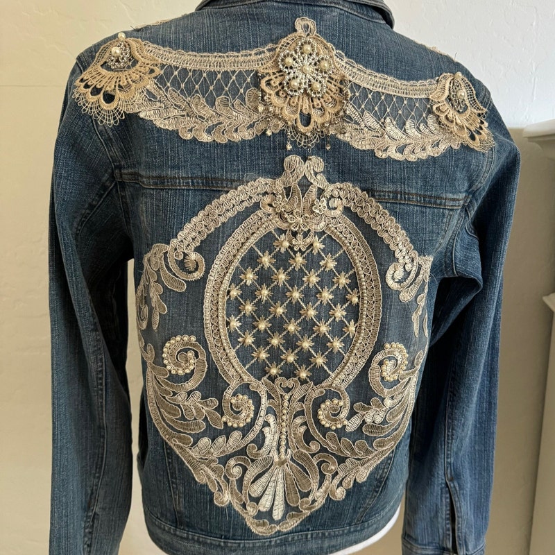 Embellished Jean Jackets - Etsy