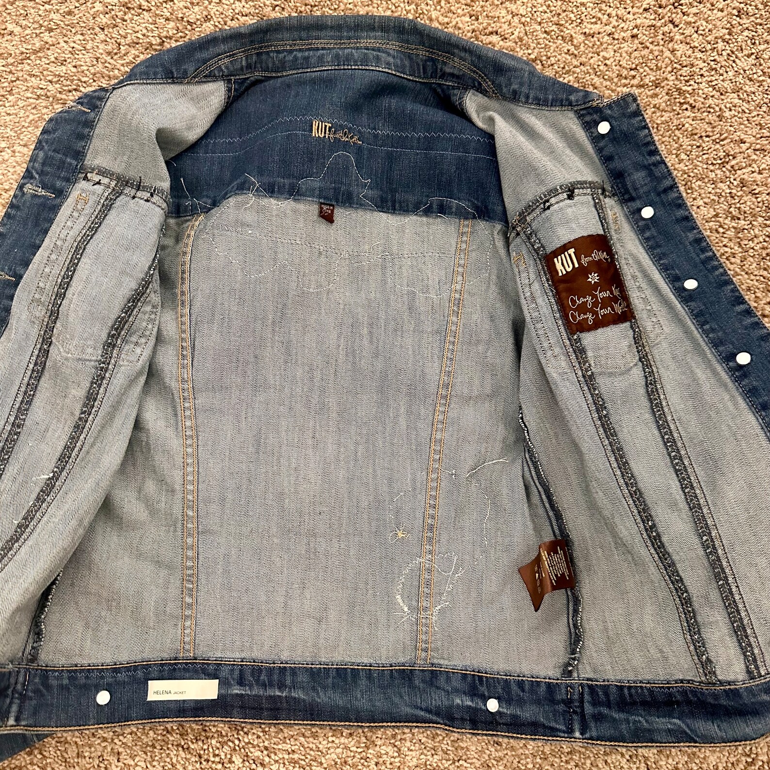Sweet Innocent Boho Country Western Rodeo Cowgirl Reworked KUT FROM the ...