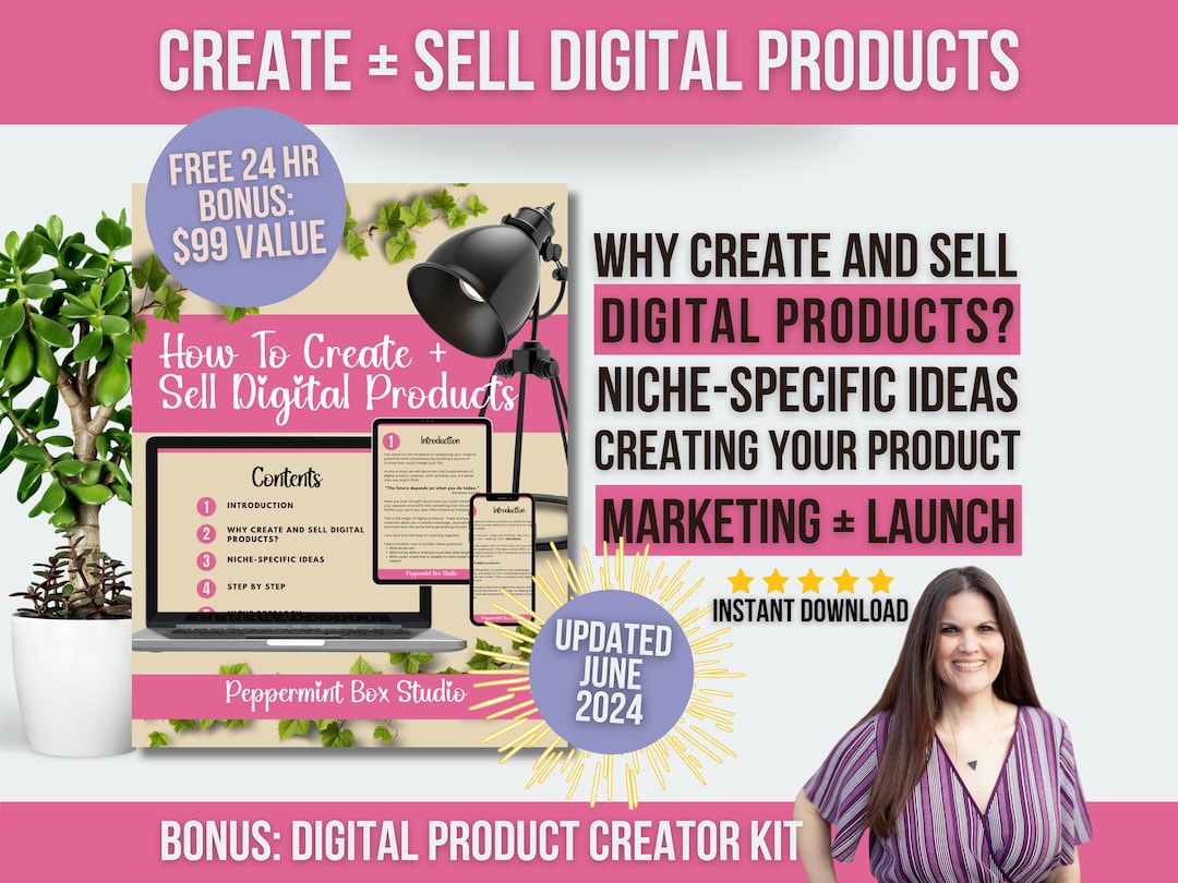 How to Create and Sell Digital Products, Digital Product Launch Plan ...