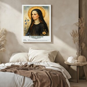 St. Ingrid of Skänninge, Sacred Art, Religious Wall Art for Families ...