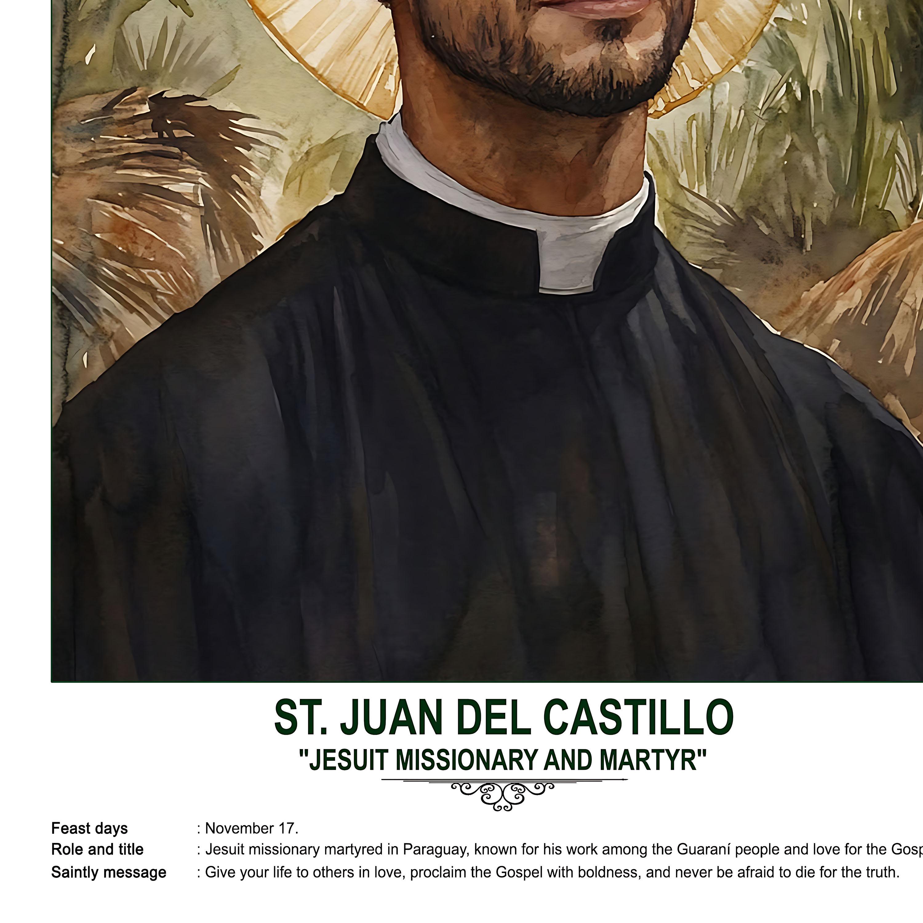 St. Juan Del Castillo, Sacred Art, Religious Wall Art for Families ...