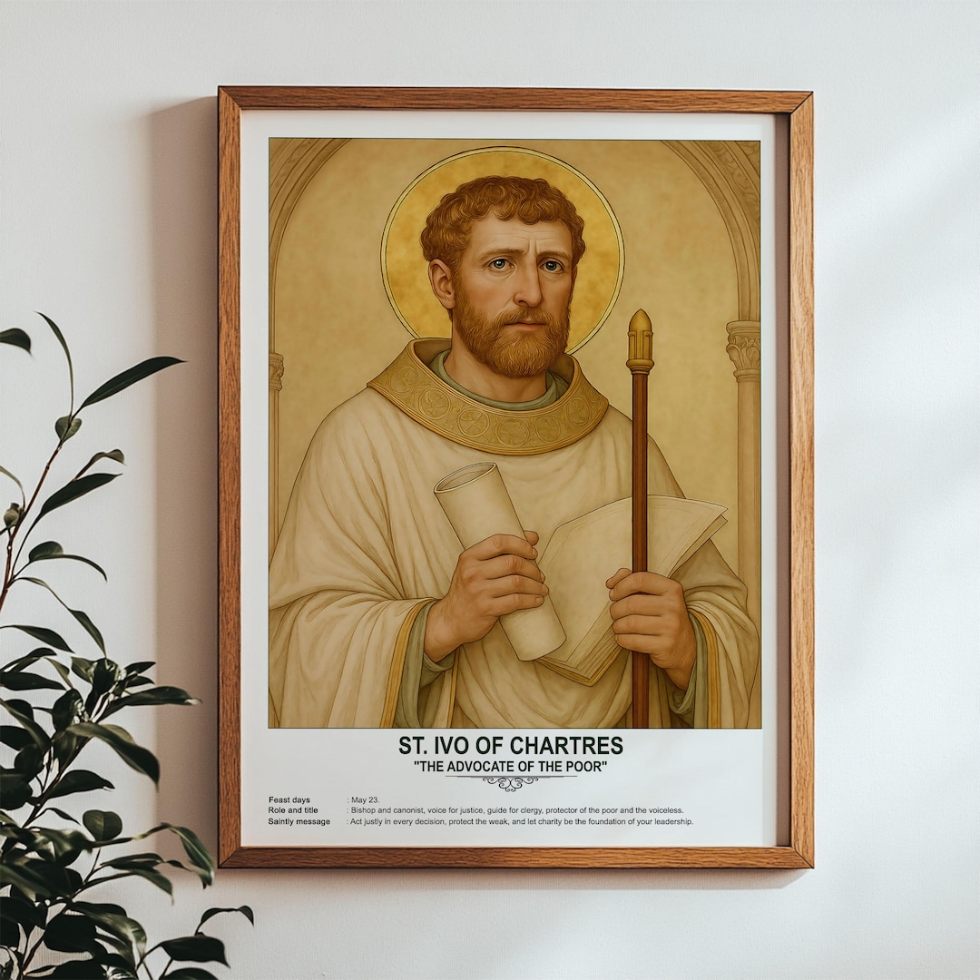 St Ivo Of Chartres Sacred Art Religious Wall Art For Families st-ivo-of-chartres-sacred-art-religious-wall-art-for-families