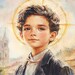 St. Dominic Savio, Sacred Art, Religious Wall Art for Families, Patron ...