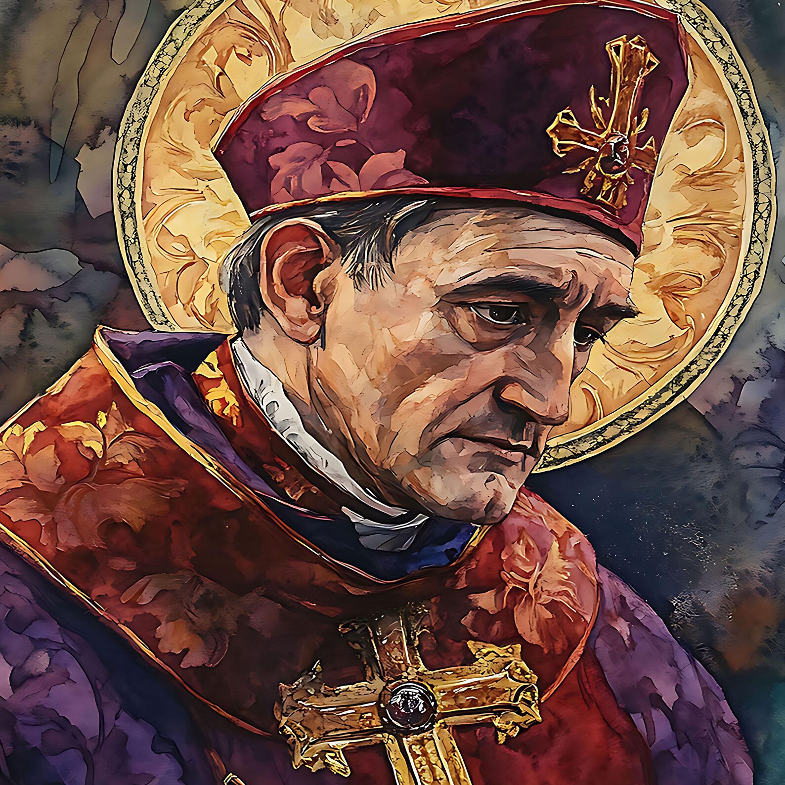 St. Anthony Mary Claret, Sacred Art, Religious Wall Art for Families ...