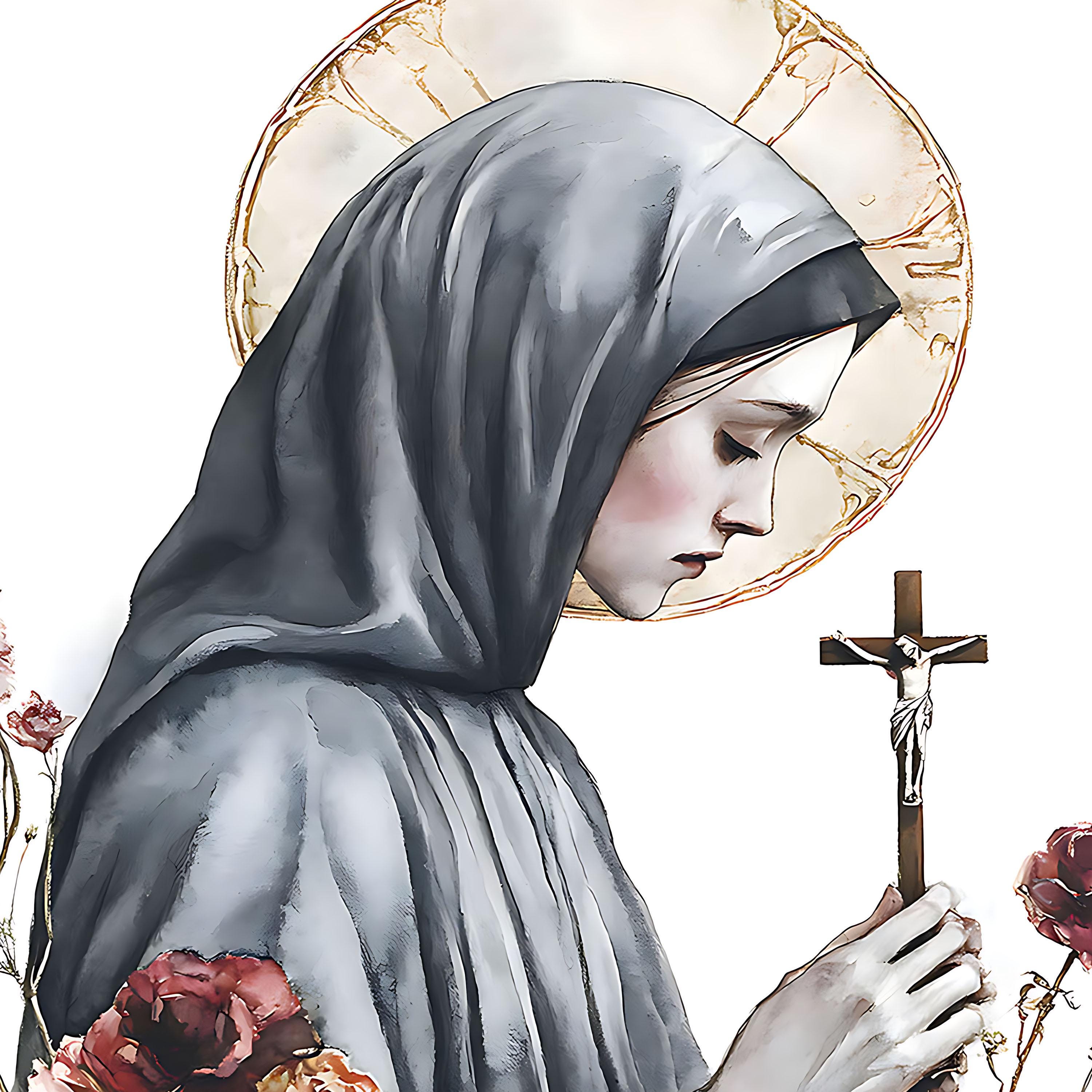 St. Marianne Cope, Sacred Art, Religious Wall Art for Families, Patron ...
