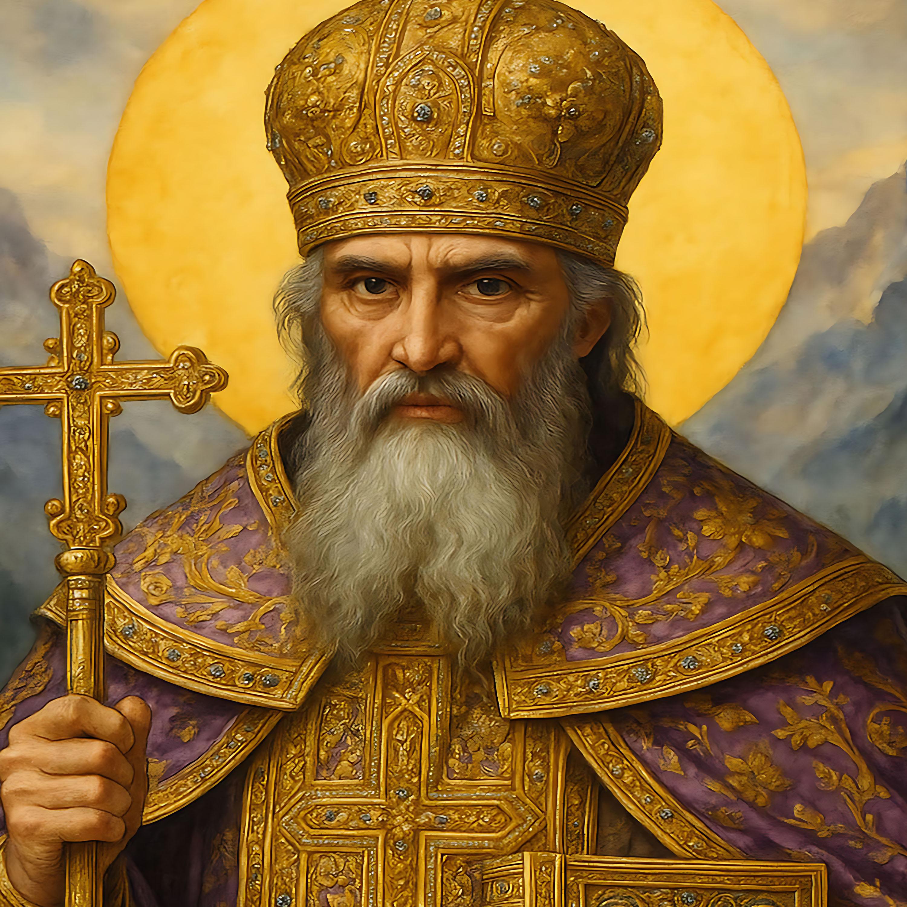 St. Gregory the Illuminator, Sacred Art, Religious Wall Art for ...