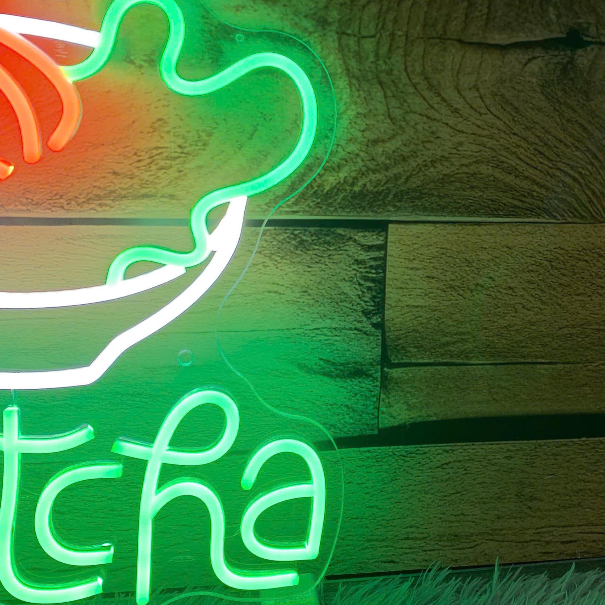 Matcha Neon Sign, Matcha LED Neon Sign, Matcha Decor Sign, Matcha Lover ...