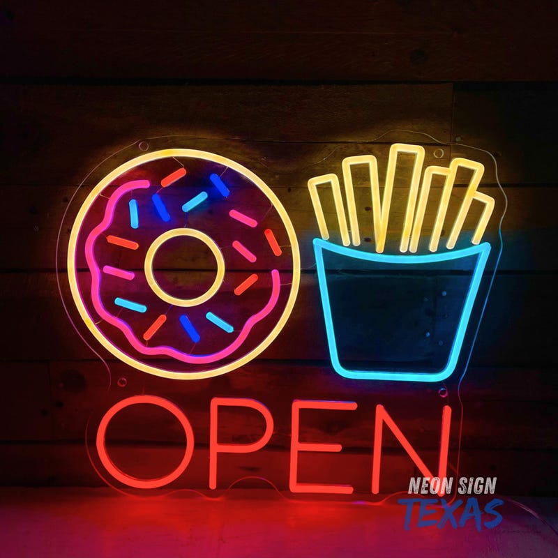 Doughnut Shop Sign - Etsy
