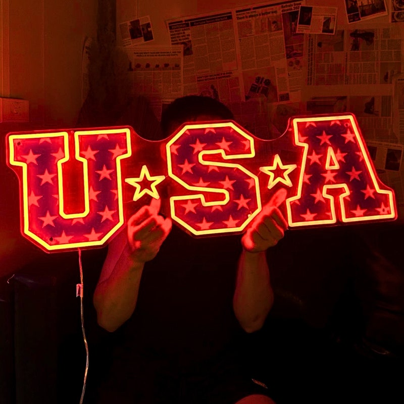 Neon Stars - Etsy