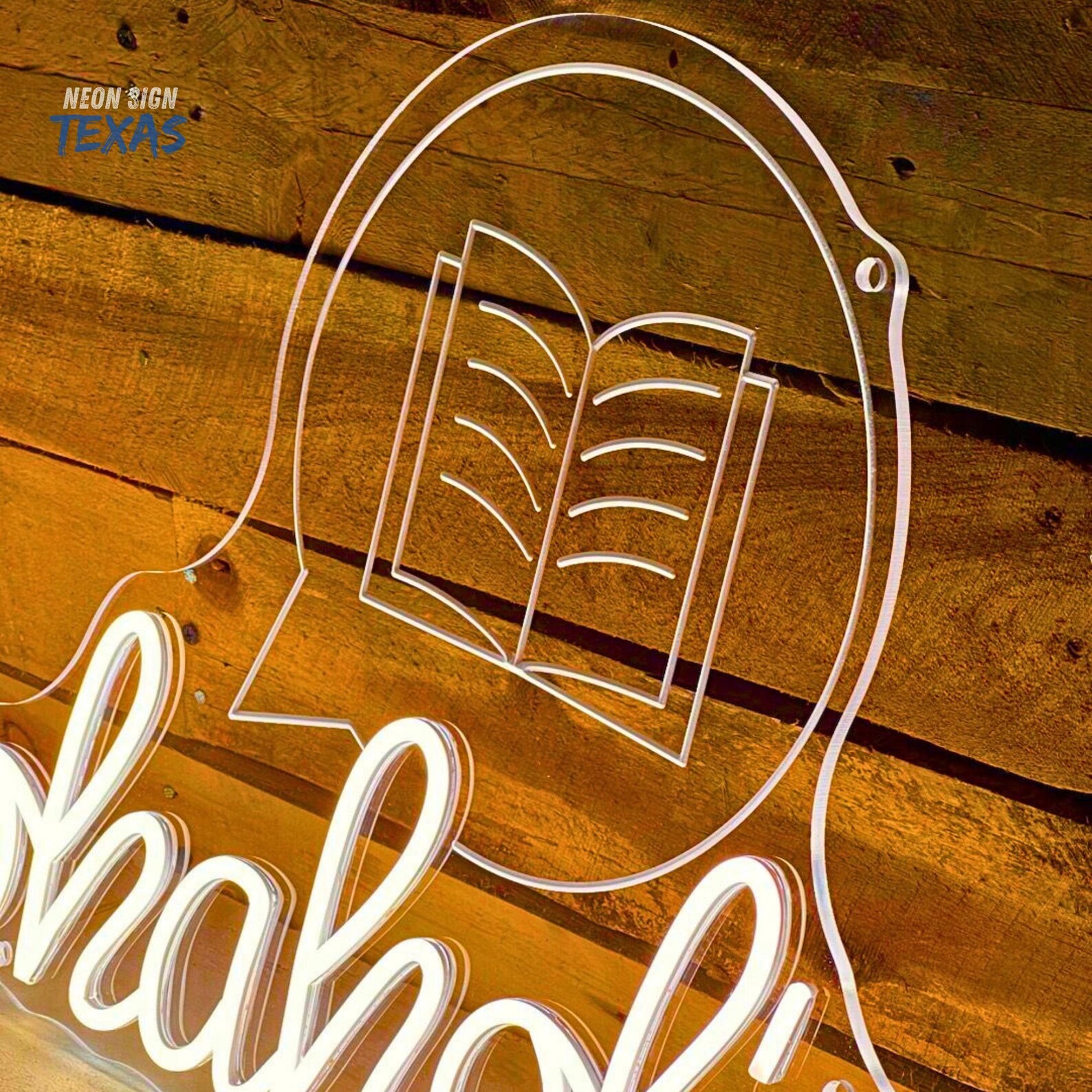 Bookaholic Neon Sign Book Enthusiast Neon Light Books Led Sign Book ...
