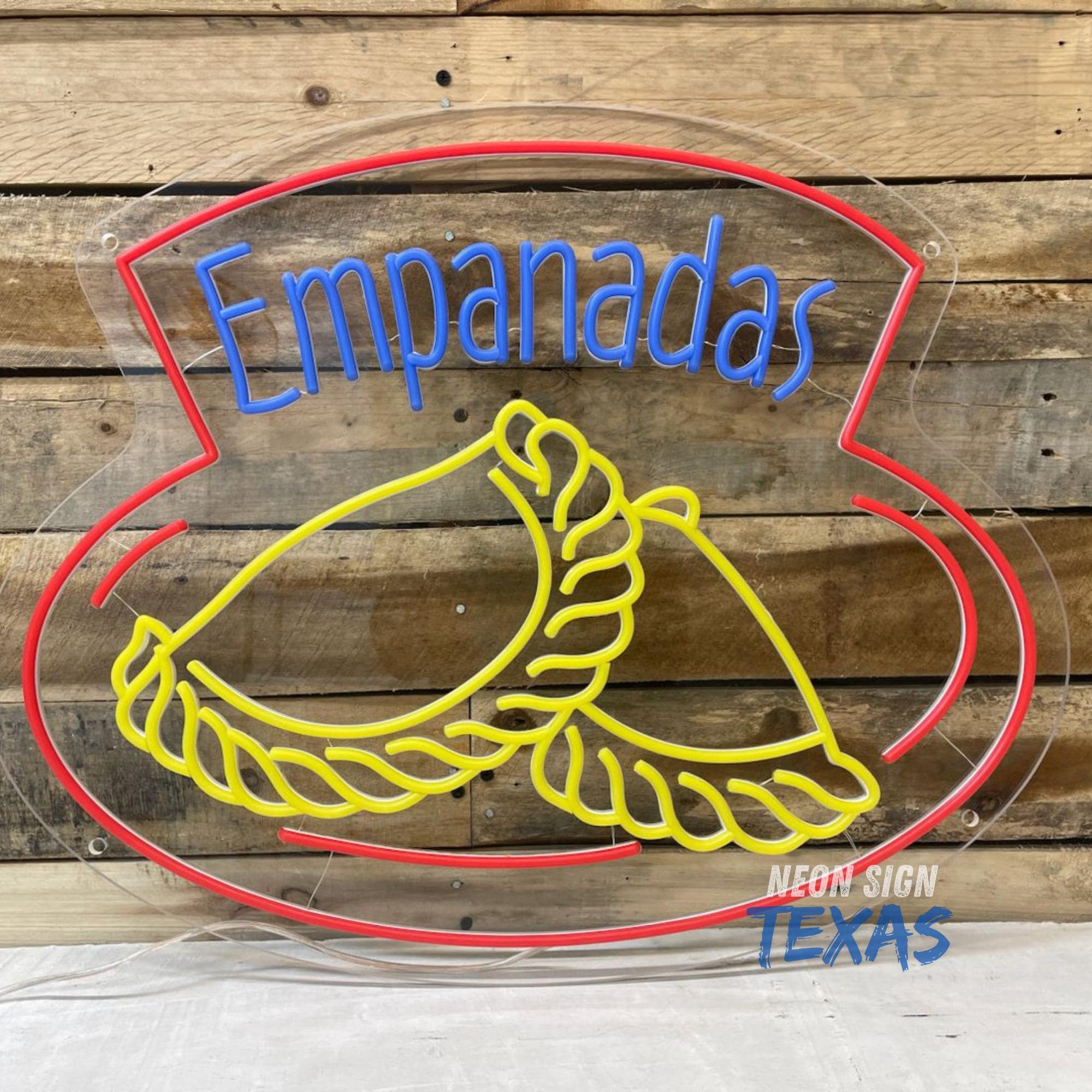 Empanadas Neon Sign, Spanish Empanadas Led Sign, Custom Neon Led Light ...