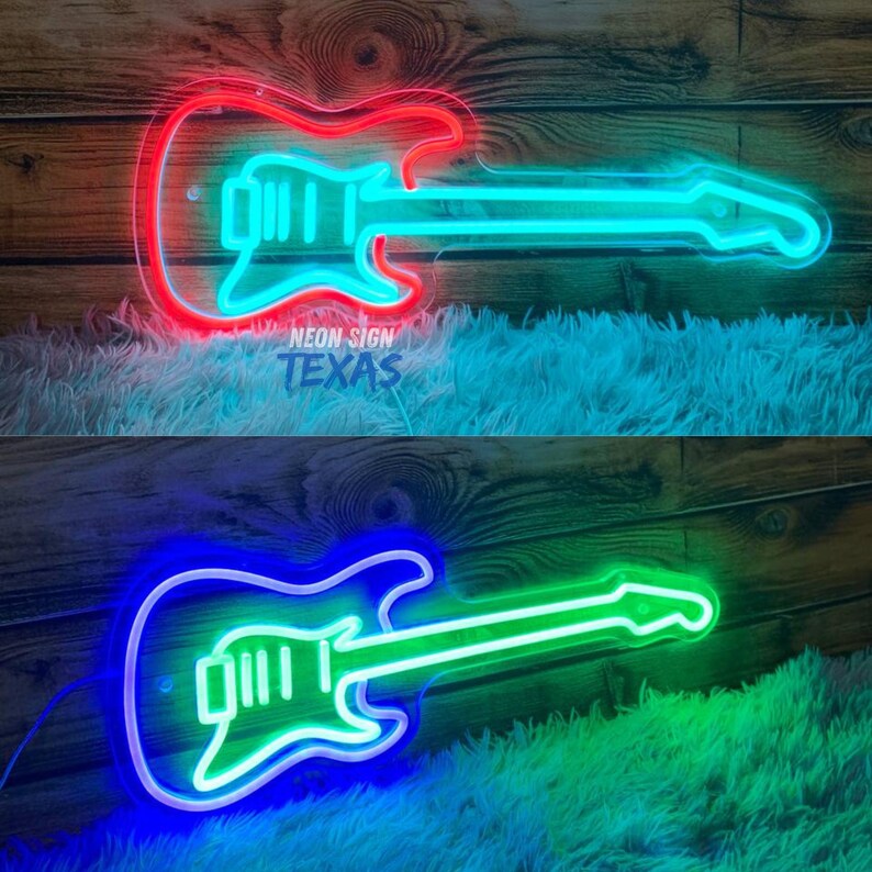 Custom Music LED Neon Sign, Music Club Decor Wall, Music Party Sign ...
