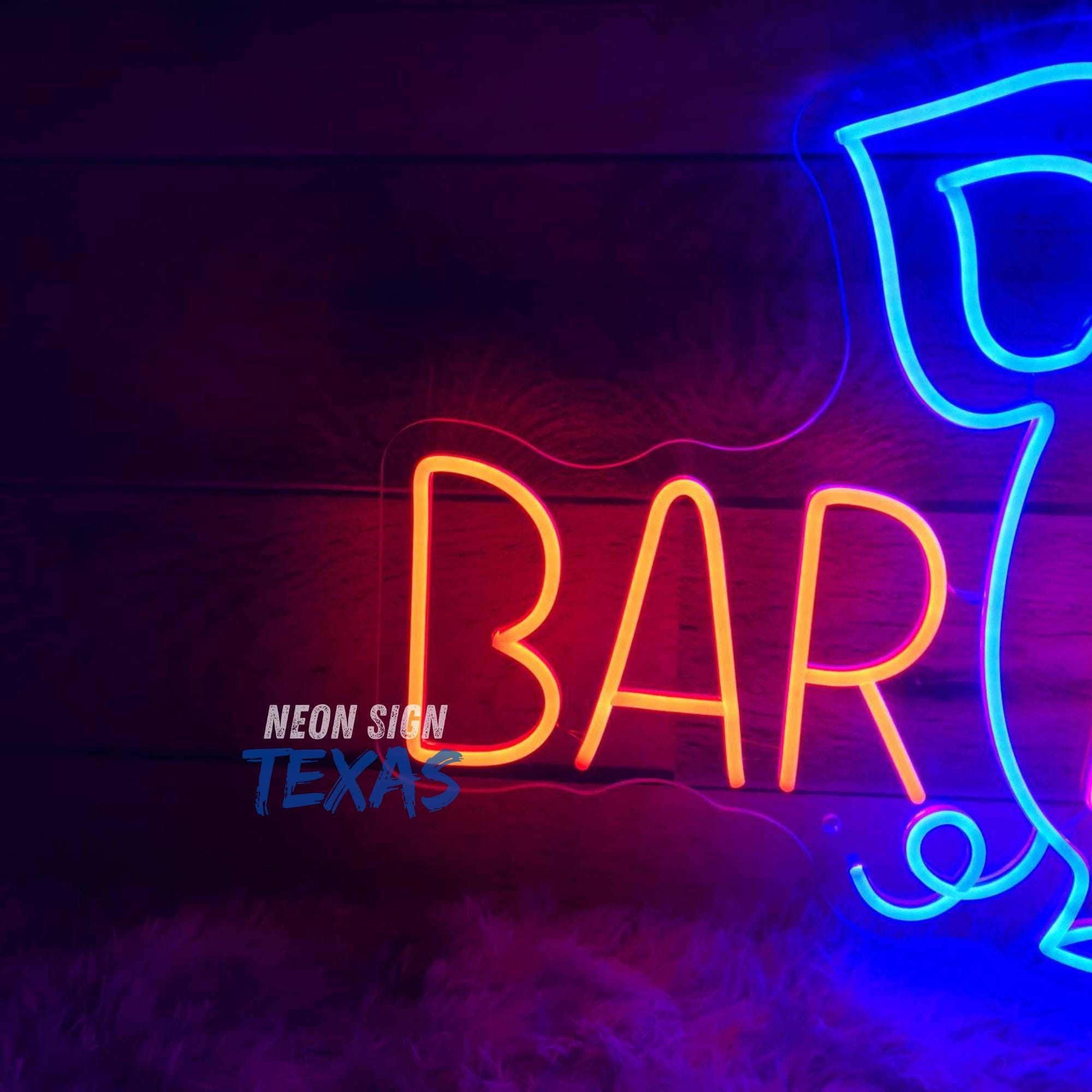 Barbecue Neon Sign, BBQ Party Decor, Barbecue Decor Sign, BBQ Wall ...