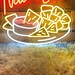 Nachos Neon Sign, Cheese Sauce Neon Light, Mexican Nachos Light Sign ...