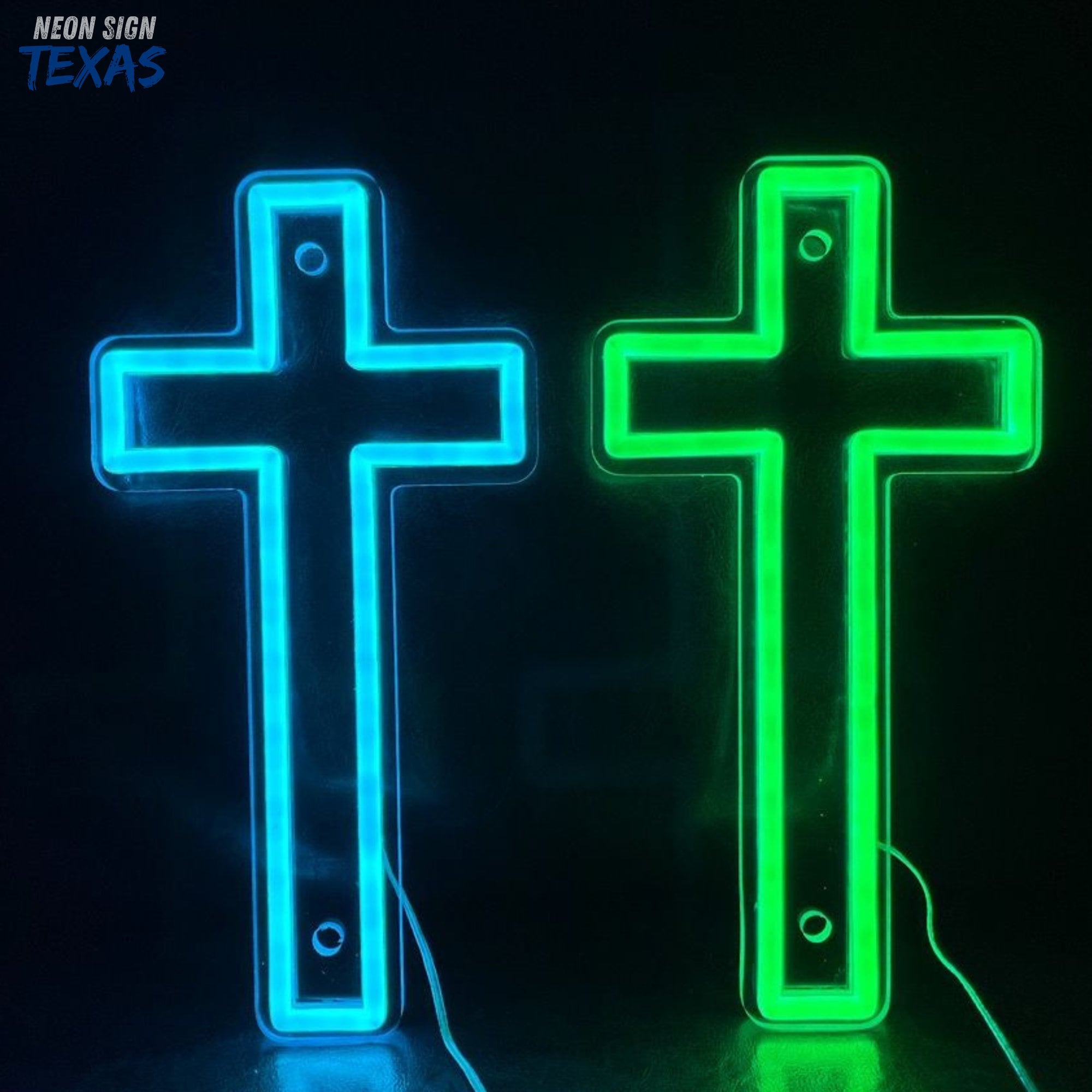 Cross Neon Sign LED Cross Sign Light Neon Cross Light Red Neon Cross ...