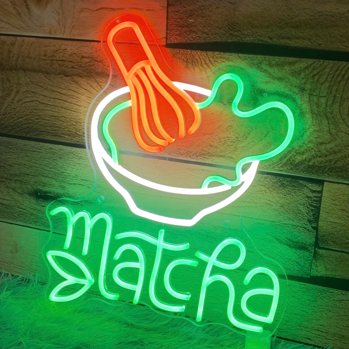 Matcha Neon Sign, Matcha LED Neon Sign, Matcha Decor Sign, Matcha Lover ...