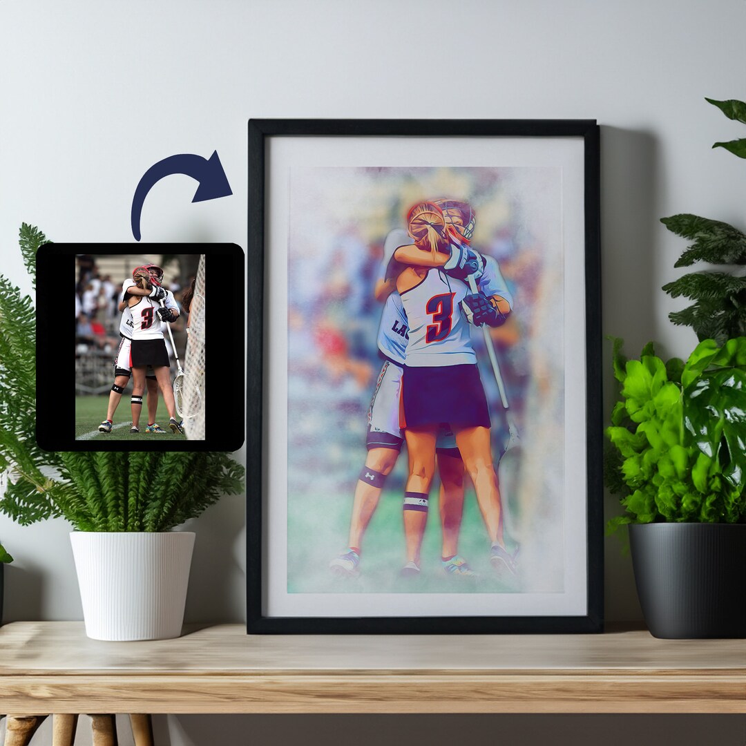 Best Memories Watercolour Portrait, Winning Moments Custom Art, Special ...