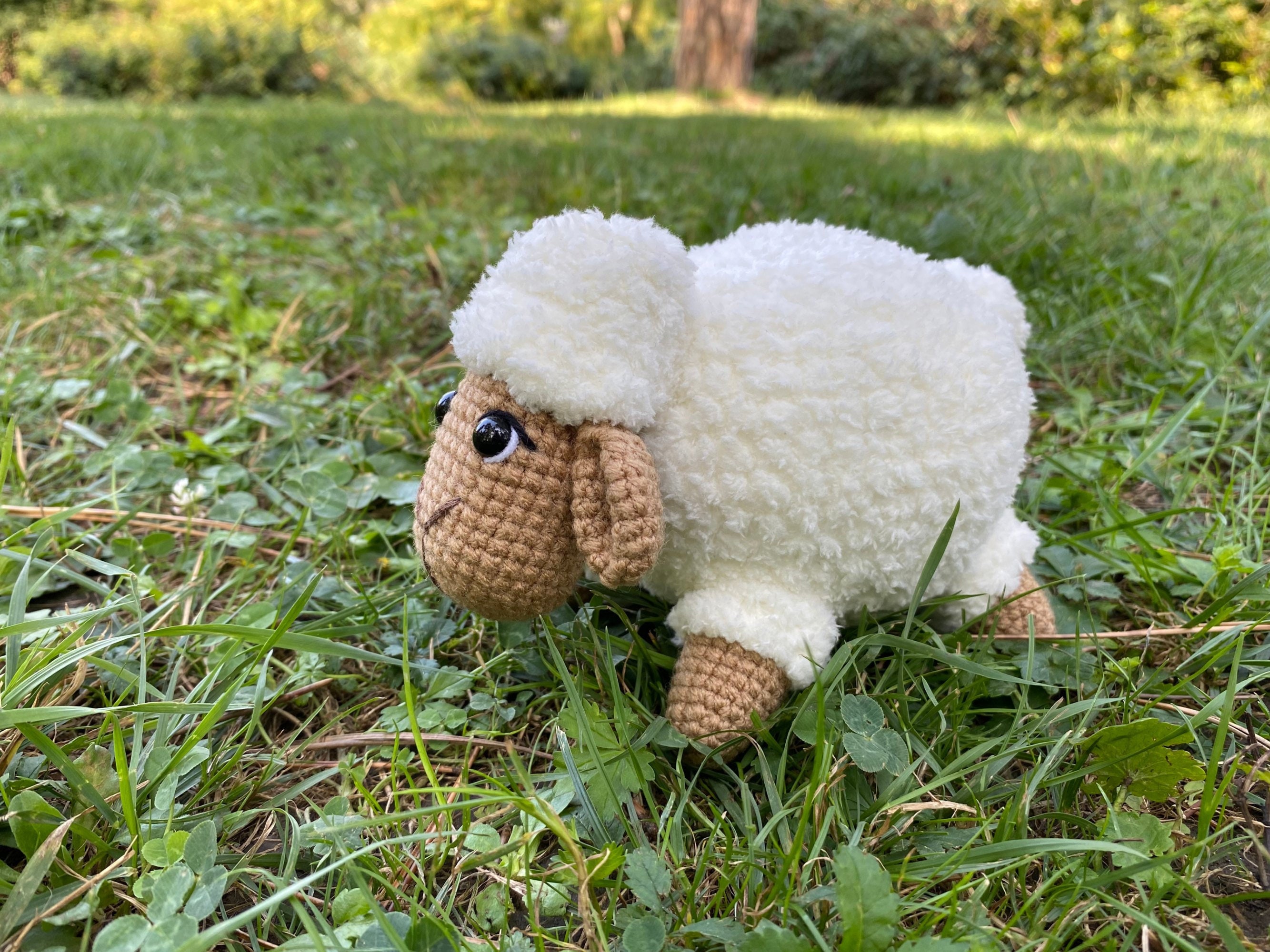 Crochet Sheep Pattern PDF English - Amigurumi Lamb Tutorial - Farm ...