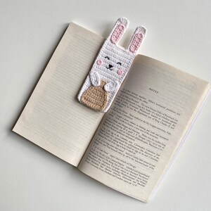 Crochet Animal Bookmark Pattern PDF 3-in-1 Bunny, Cat, Mouse Applique ...