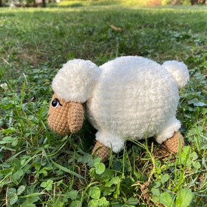Crochet Sheep Pattern PDF English - Amigurumi Lamb Tutorial - Farm ...
