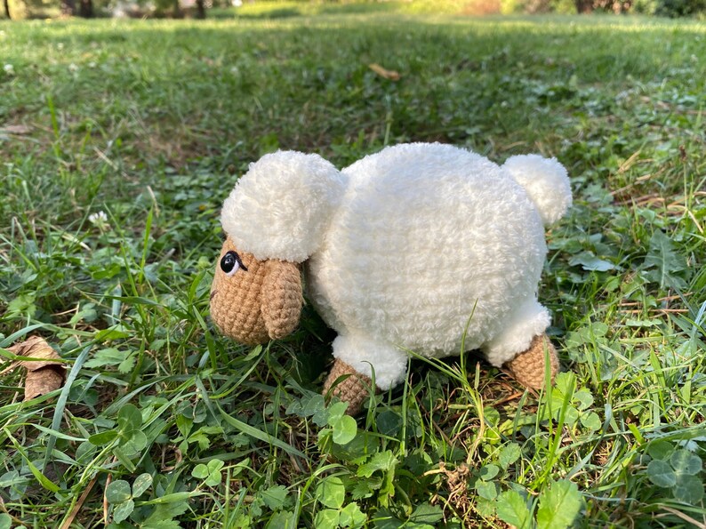 Crochet Sheep Pattern PDF English - Amigurumi Lamb Tutorial - Farm ...