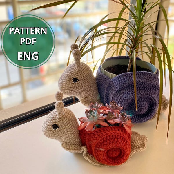 Snail Planter - Etsy UK