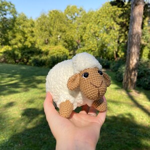 Crochet Sheep Pattern PDF English - Amigurumi Lamb Tutorial - Farm ...