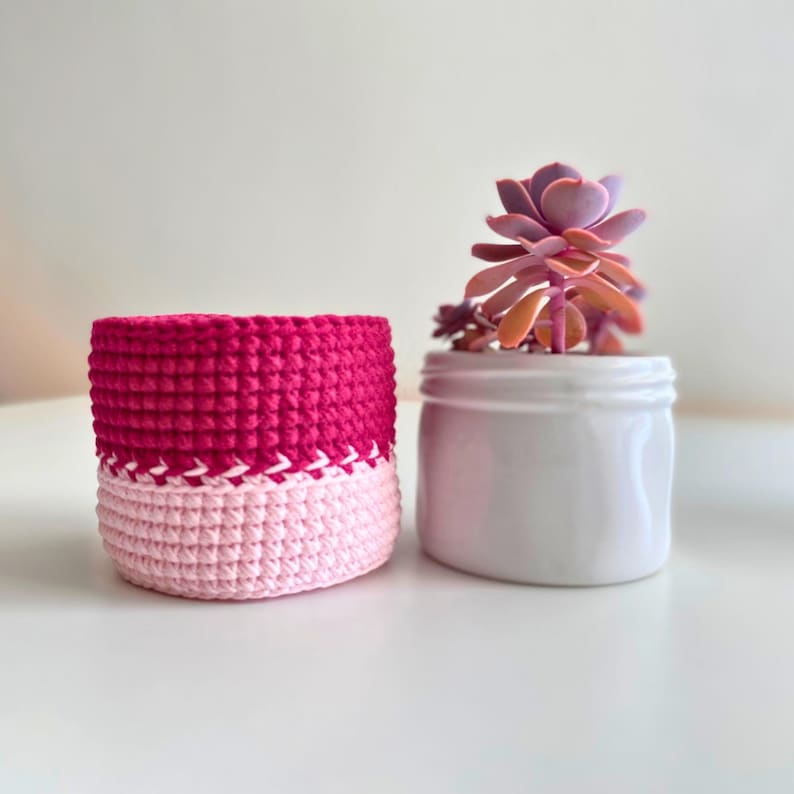 Crochet Planter Pattern Set – 3 Plant Pot Covers, Succulent Planter PDF ...