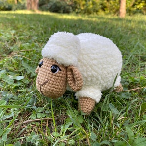 Crochet Sheep Pattern PDF English - Amigurumi Lamb Tutorial - Farm ...