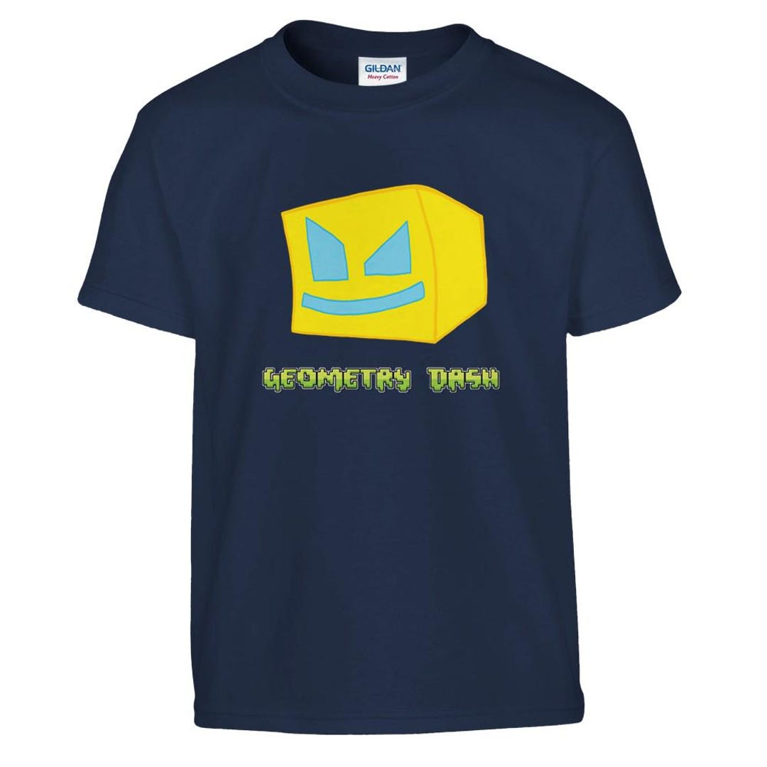 Kids Geometry Dash Shirt - Etsy