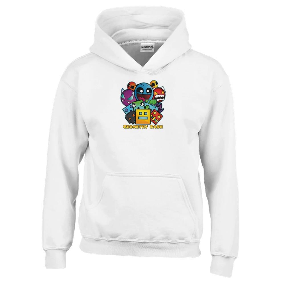 Kids Geometry Dash Hoodie - Etsy