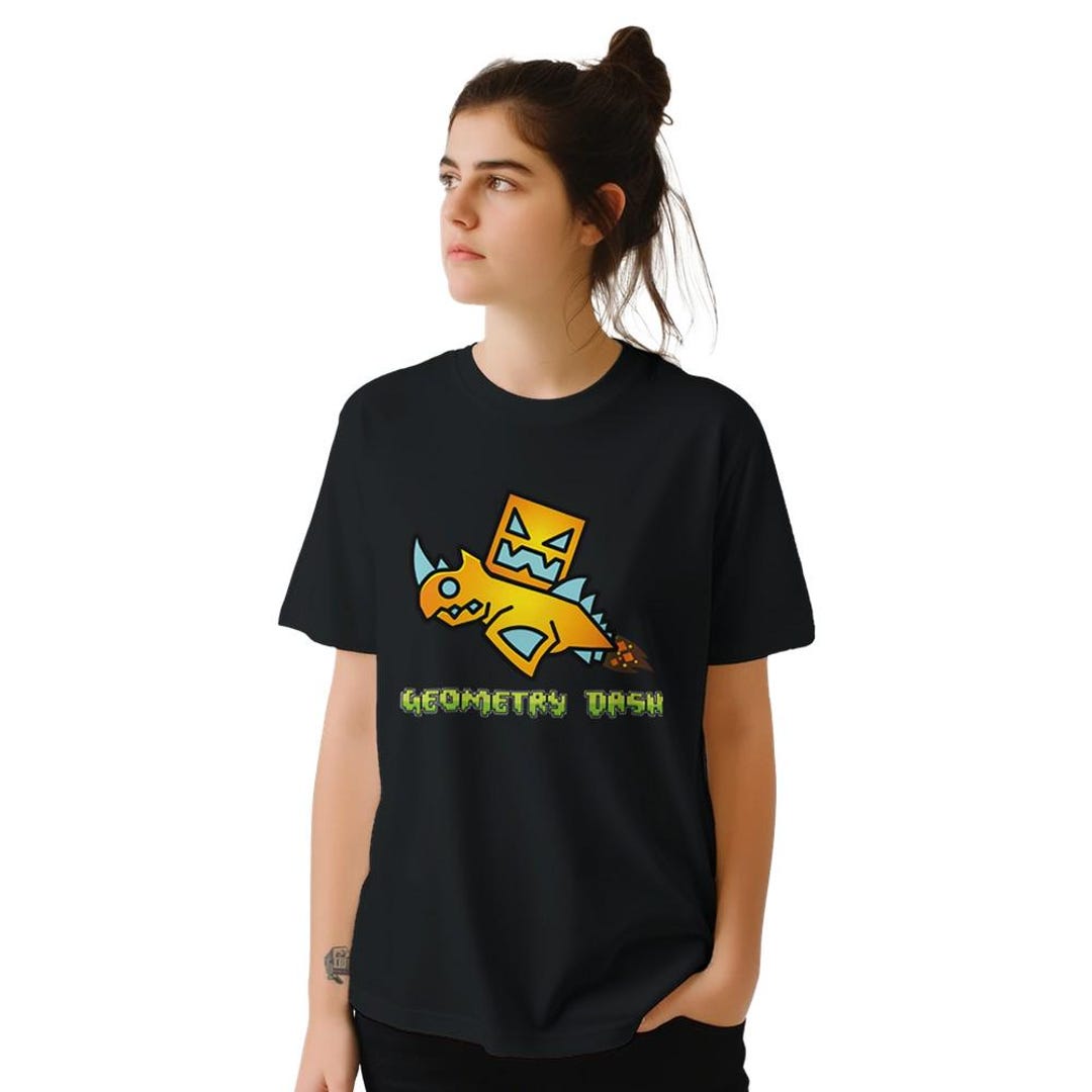 Geometry Dash T-shirt - Perfect for Gamers & Fans! - Etsy