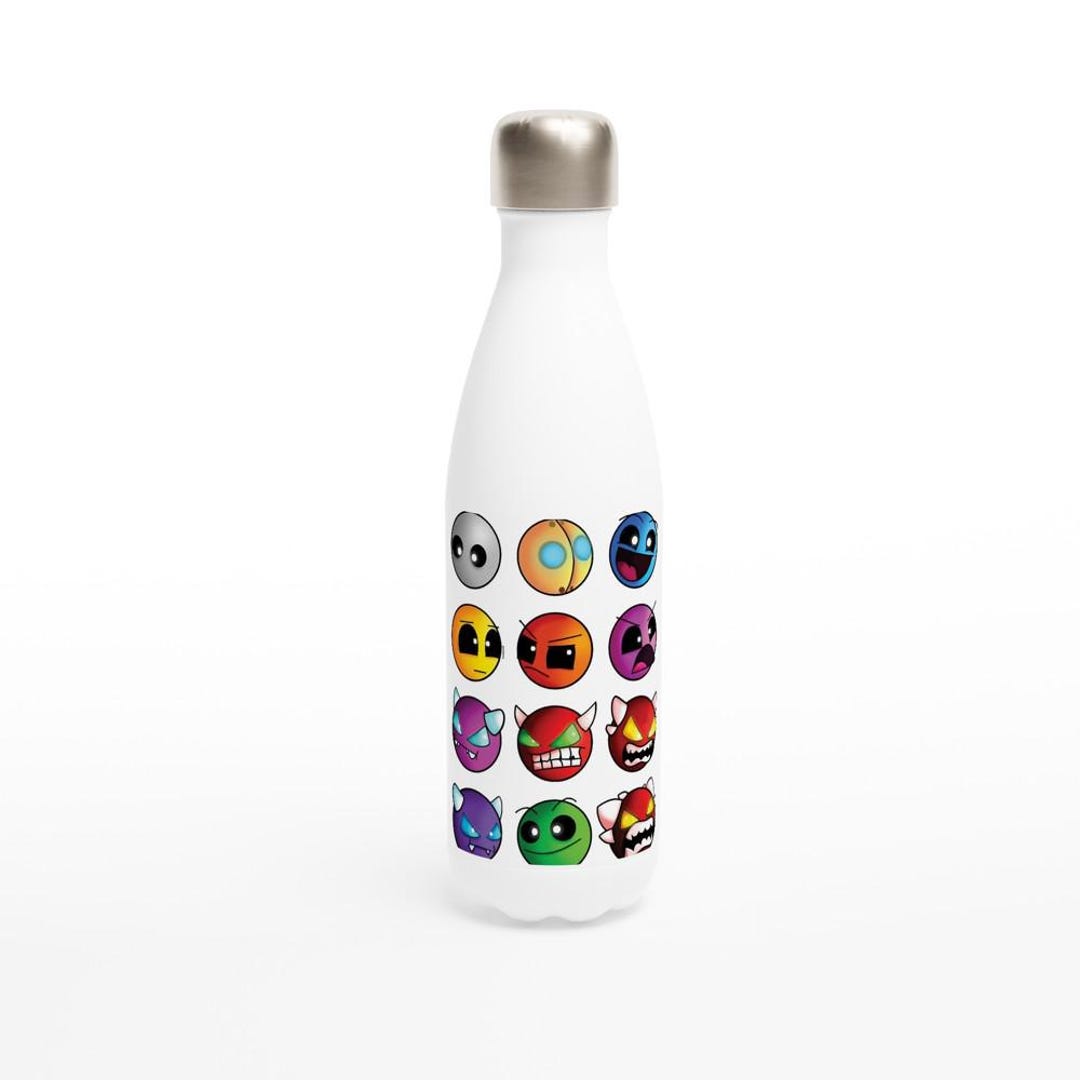 Geometry Dash Water Bottle - Etsy
