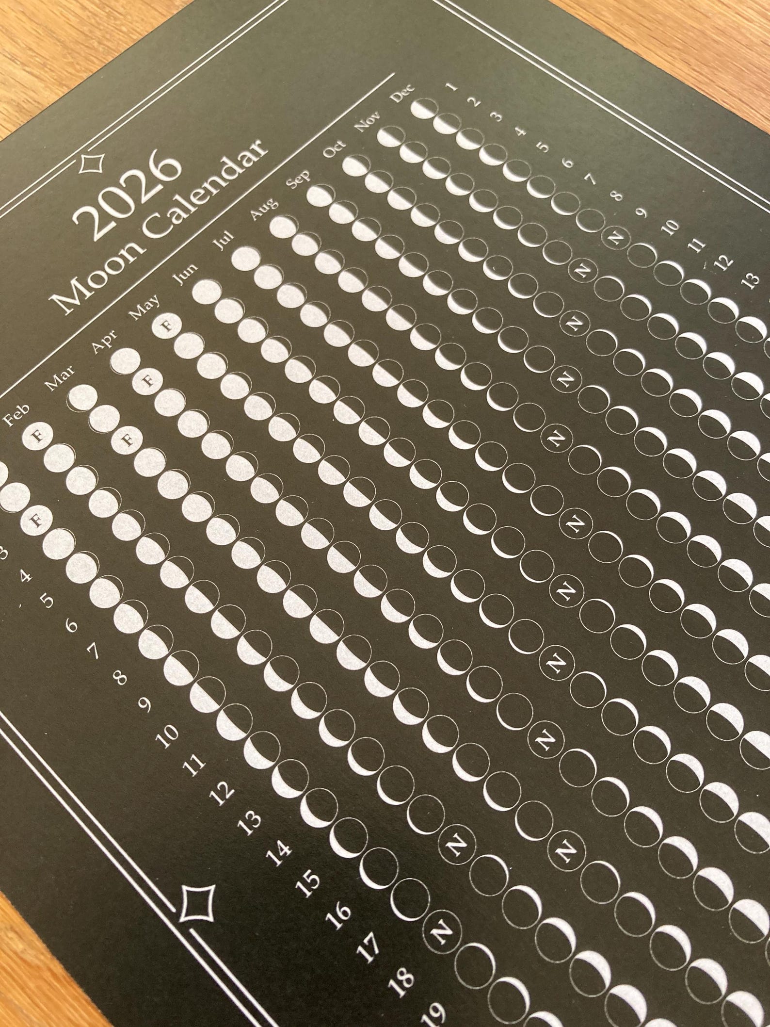 2026 Moon Calendar, UK. Lunar Calendar 2026, United Kingdom, Northern ...