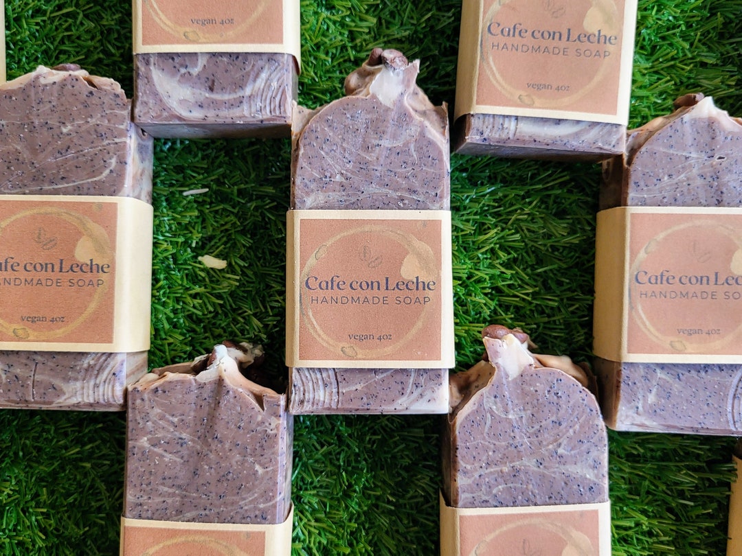 Cafe Con Leche Handmade Cold Procecss Soap With Shea Butter, Cocoa ...