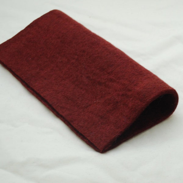 Dark Red Wool - Etsy