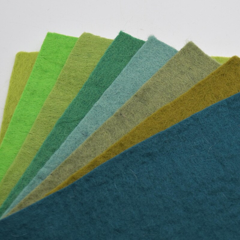 Green Felt by the Yard - Etsy UK