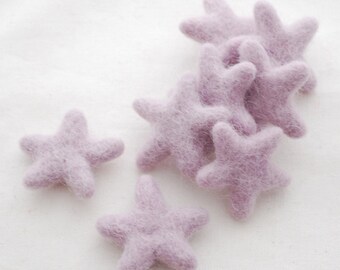 100% Wool Felt Stars 10 Count Mustard Yellow | Etsy