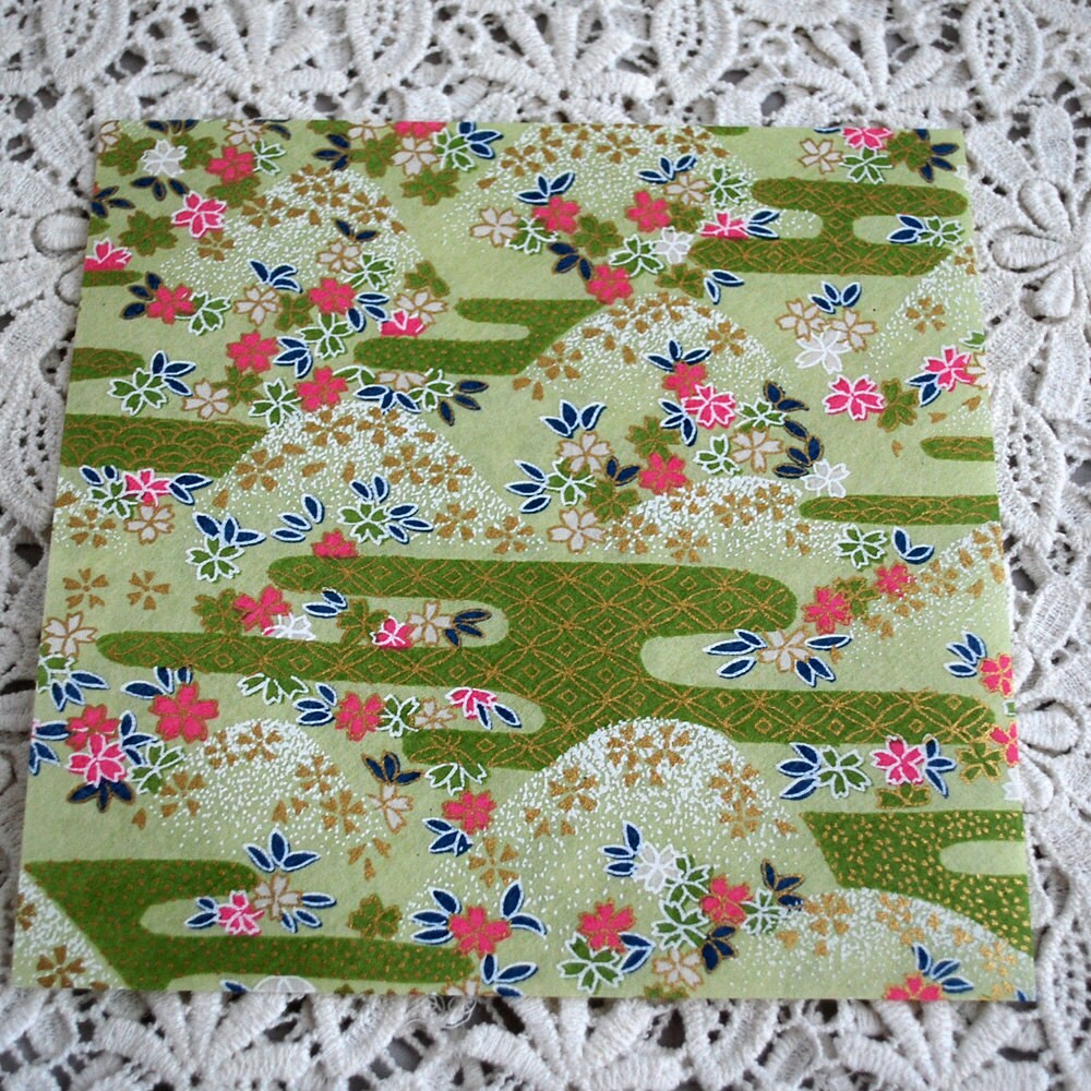 Japanese Finest Yuzen Washi Origami Paper Pack 40 Sheets | Etsy