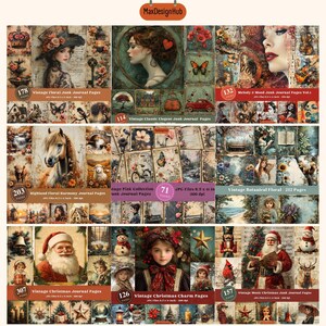 Vintage Fairy Tale Junk Journal Pages: Fantasy Ephemera (digital Paper ...