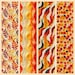 Orange Watercolor Digital Paper: 71 Seamless Backgrounds (digital ...