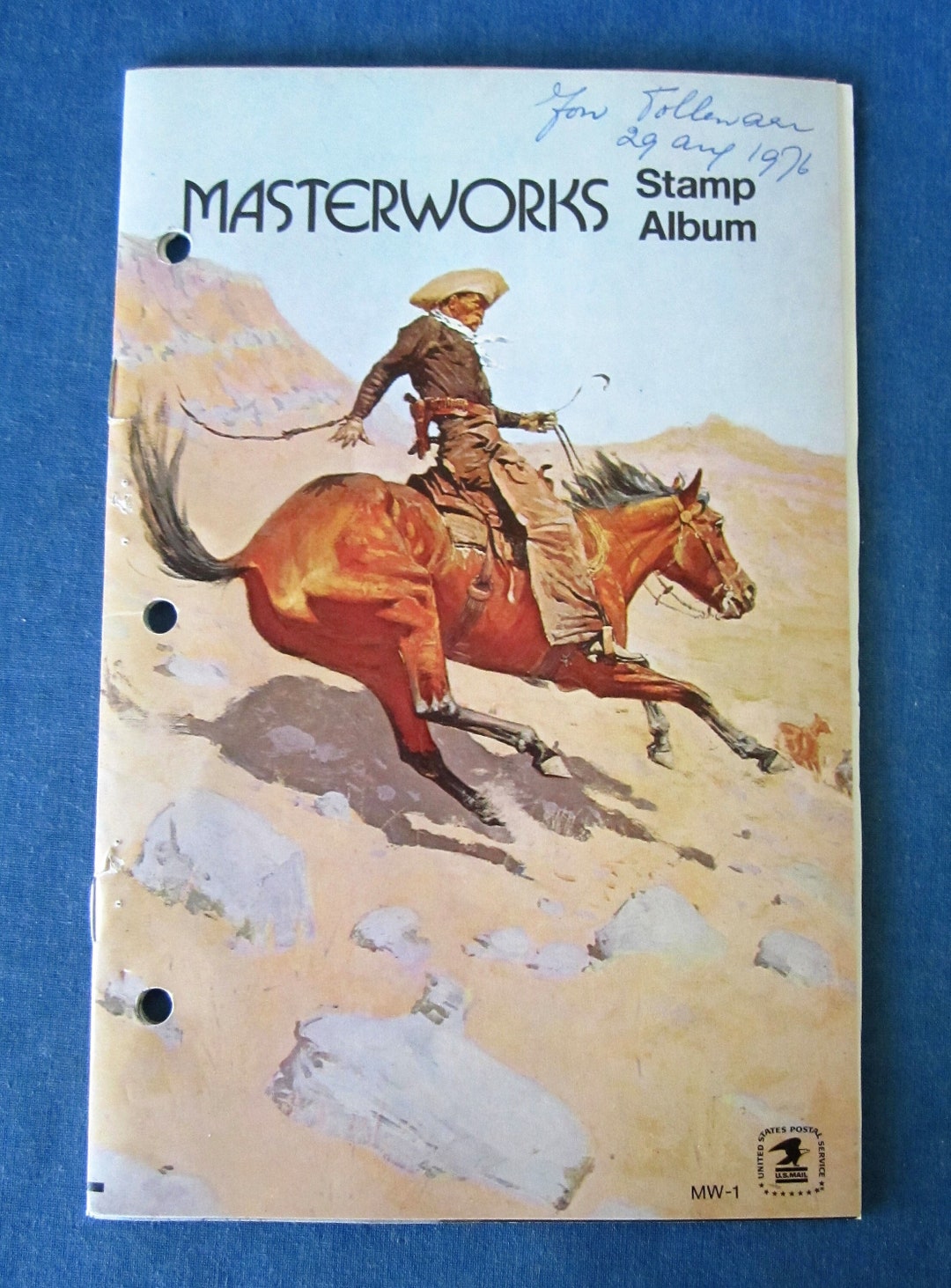 MASTERWORKS Stamp Album C.1974 Great Painters, Scuptures, Fashion ...