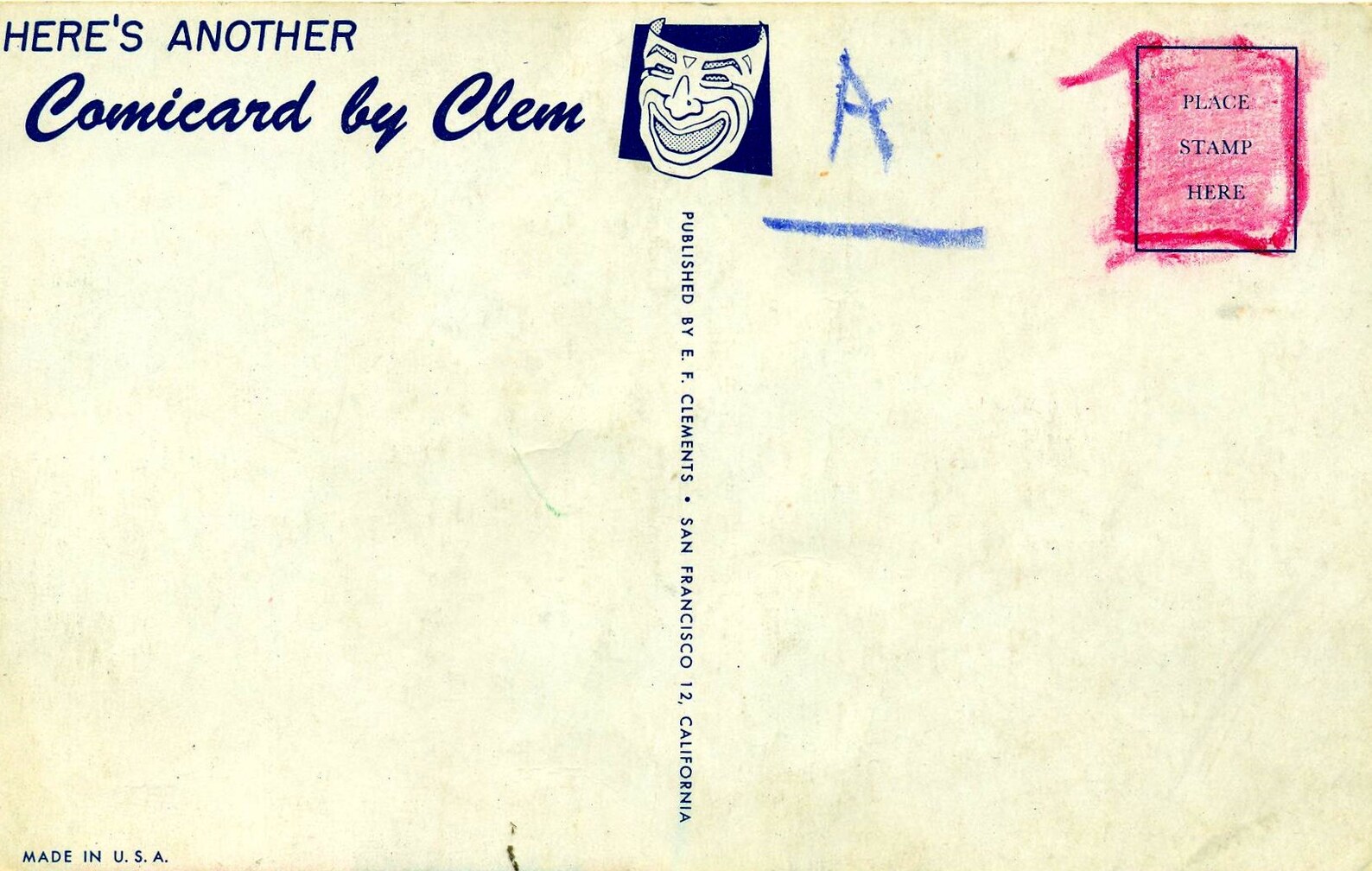 Maternity Ward COMICARD By CLEM Novelty Humor Color Cartoon | Etsy