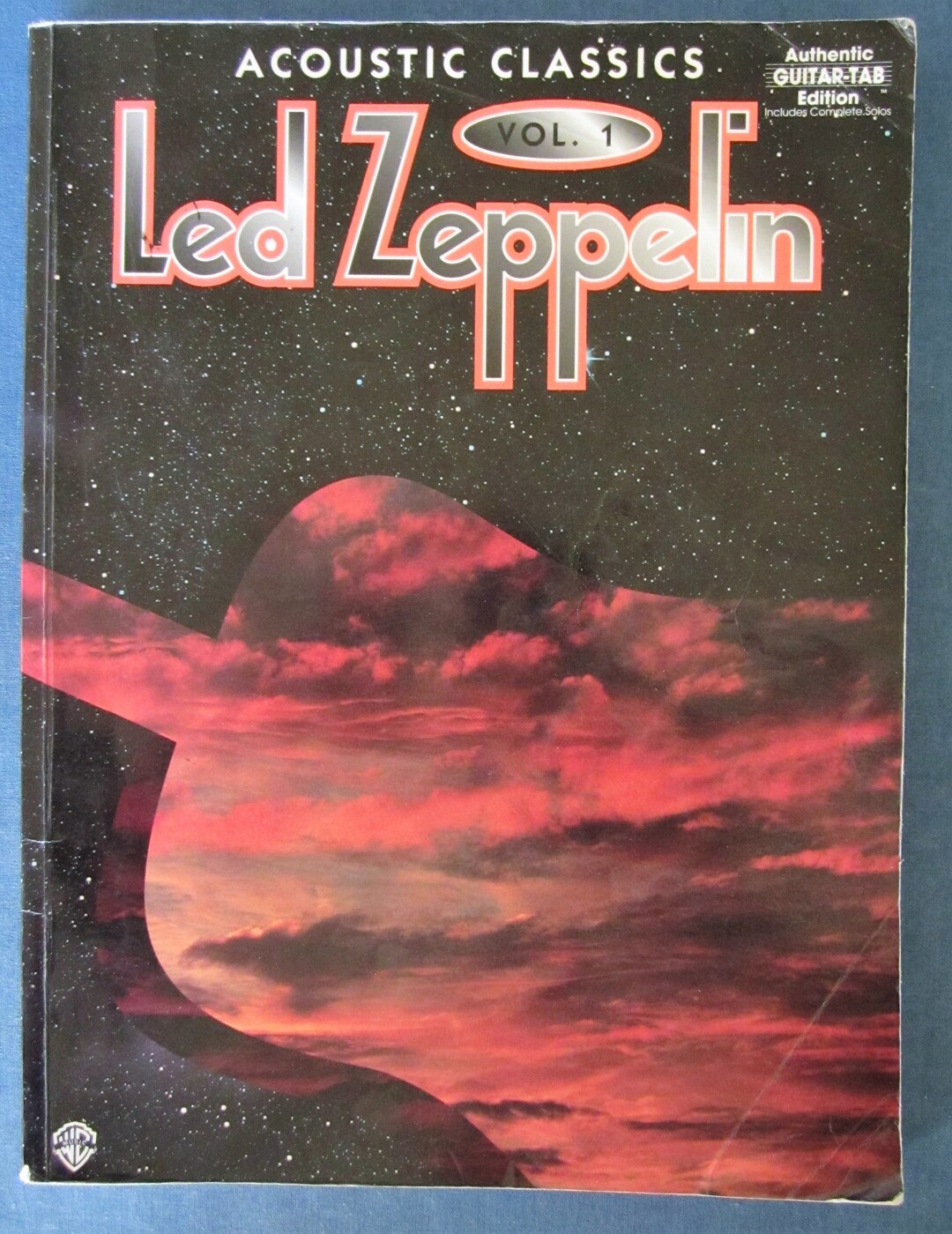 LED ZEPPELIN Acoustic Classics TAB Edition Guitar Songbook Sheet Music ...
