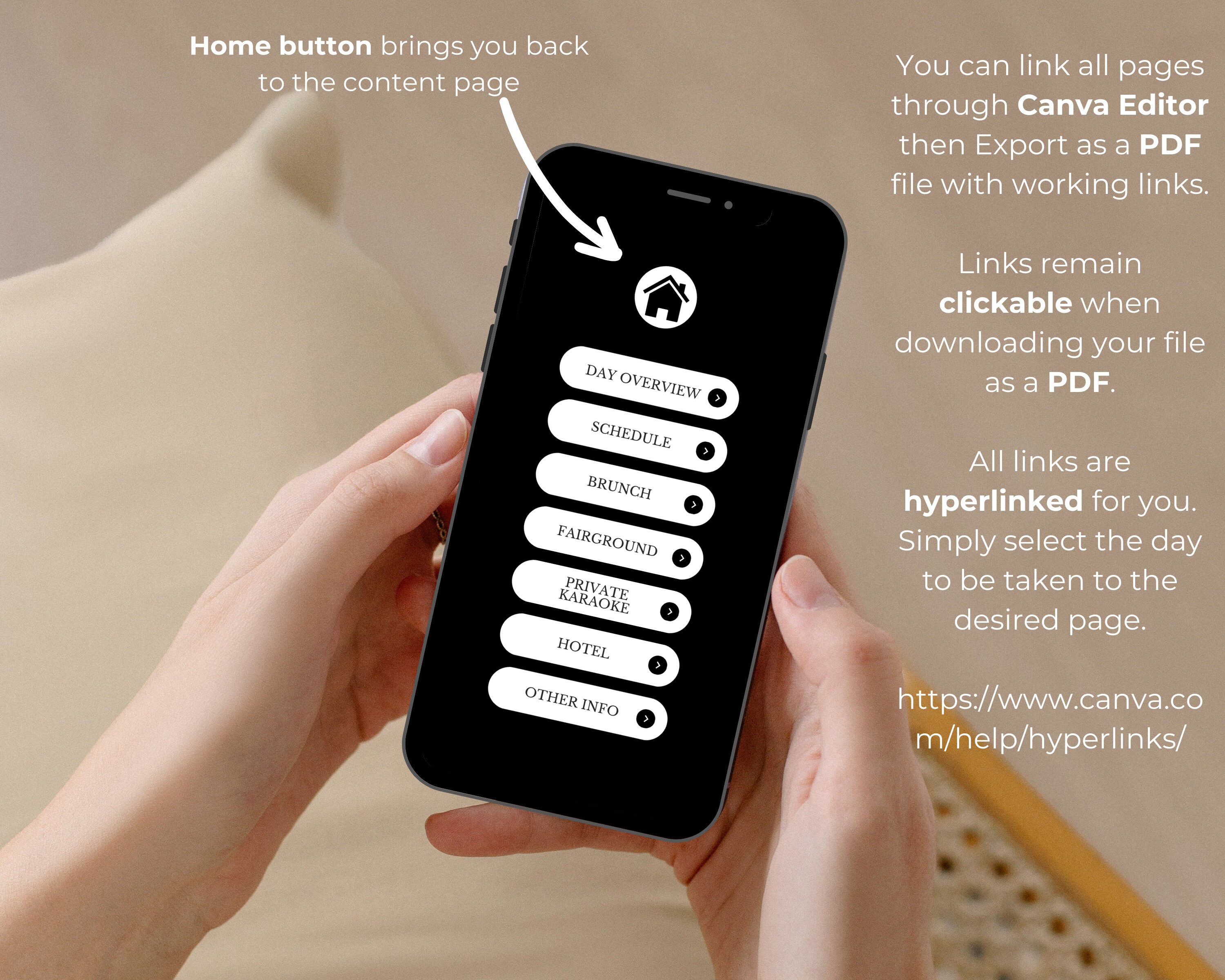 Hen Party Digital Itinerary Template, Hen Party Planner, Editable Hen ...