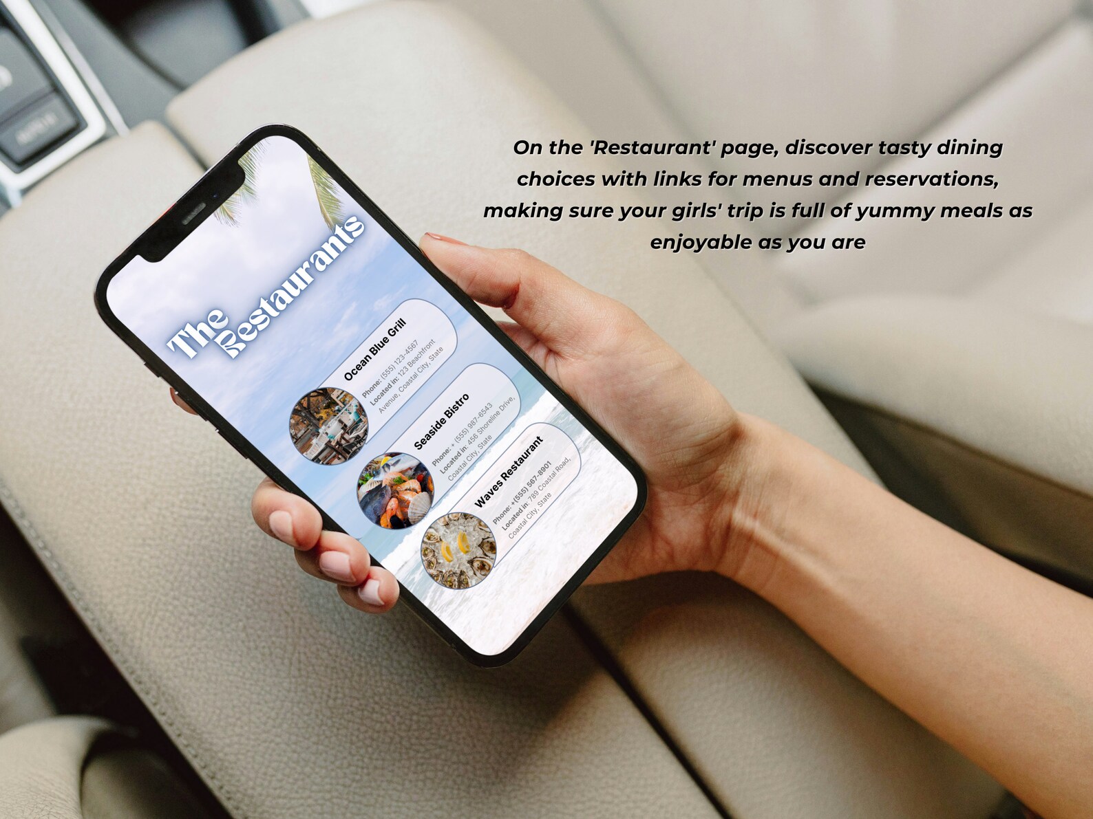 Last Toast on the Coast Animated Bachelorette Itinerary Template ...