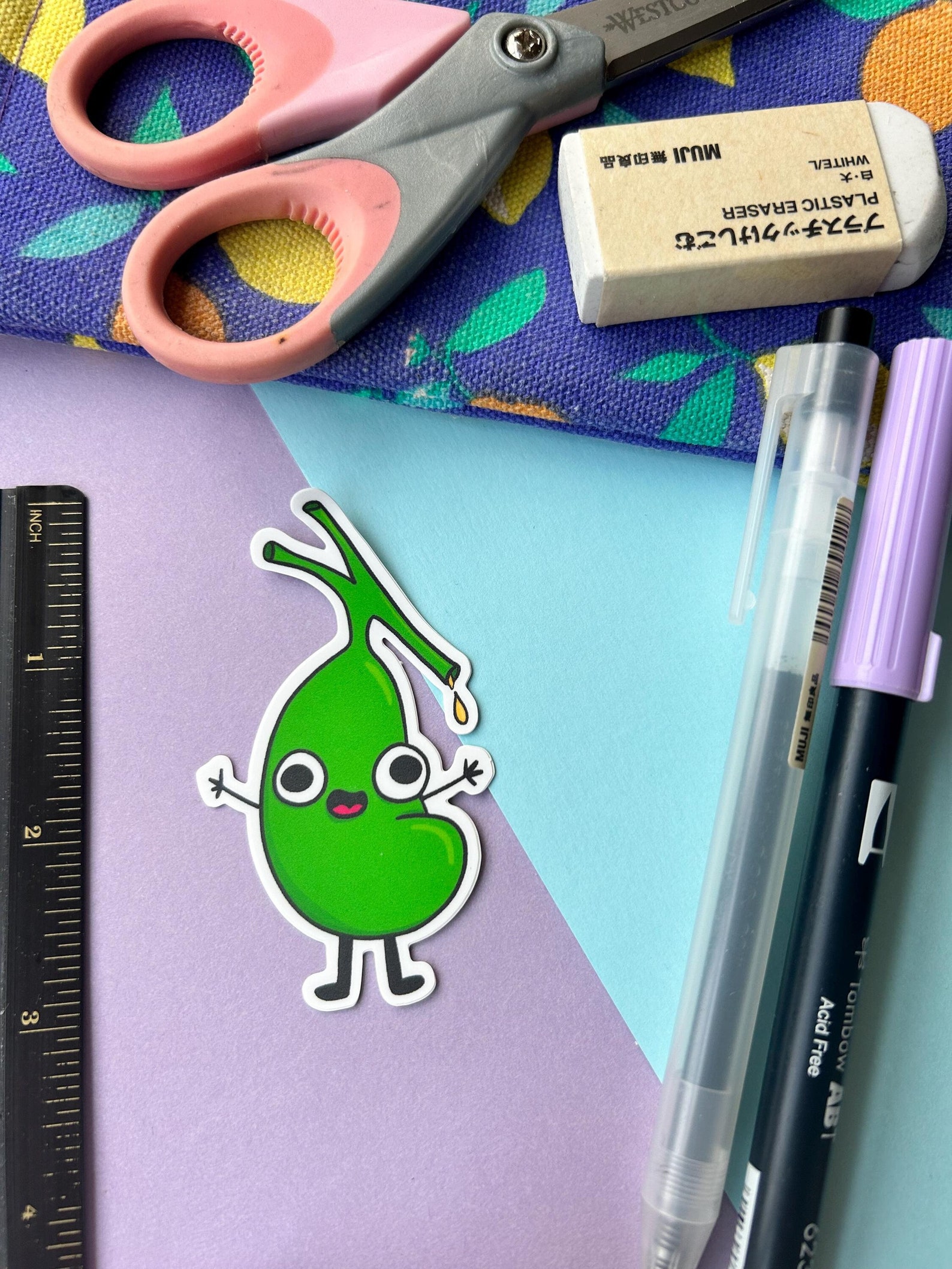 Cute Gallbladder Vinyl Decal - Anatomy, General Surgeon, Medicine ...