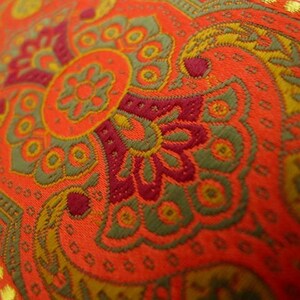 ESCARBUNCLE Jacquard Trim in Wine Red Mustard Olive Green - Etsy