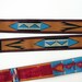 APACHE Medium Width Jacquard Trim in Turquoise White Rusty Brown and ...