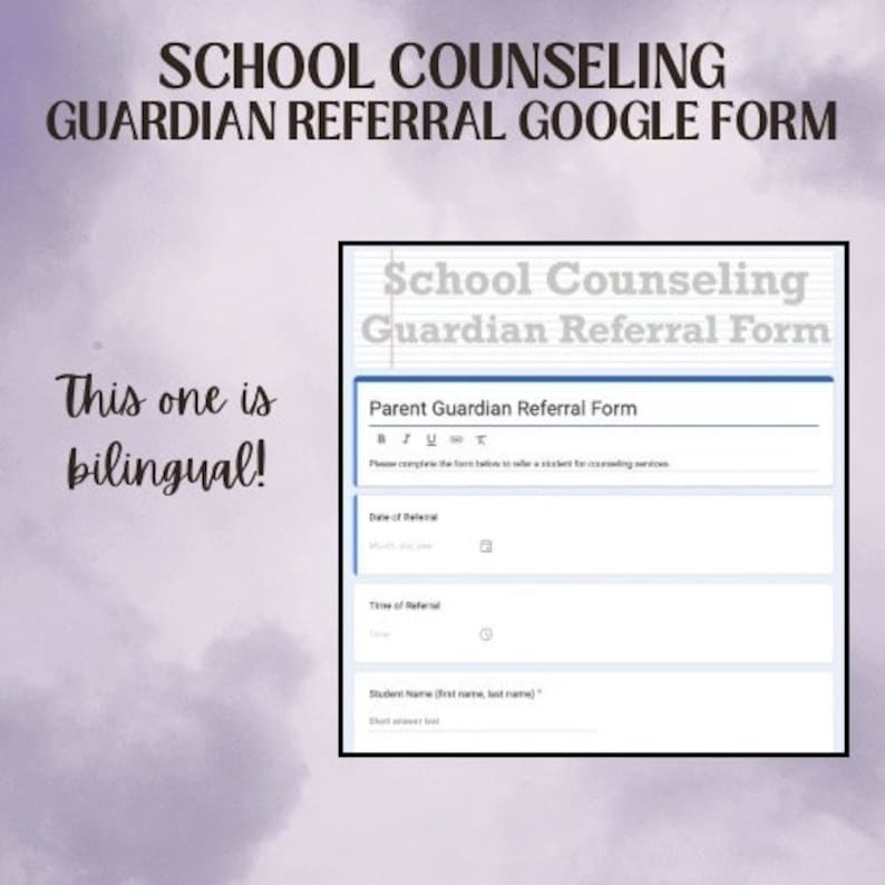 School Counseling Logs and Referrals Google Forms Mega Bundle - Etsy